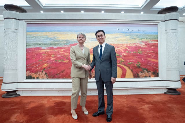 Rules-based order is ‘in our shared interest’, Cooper says during China ...