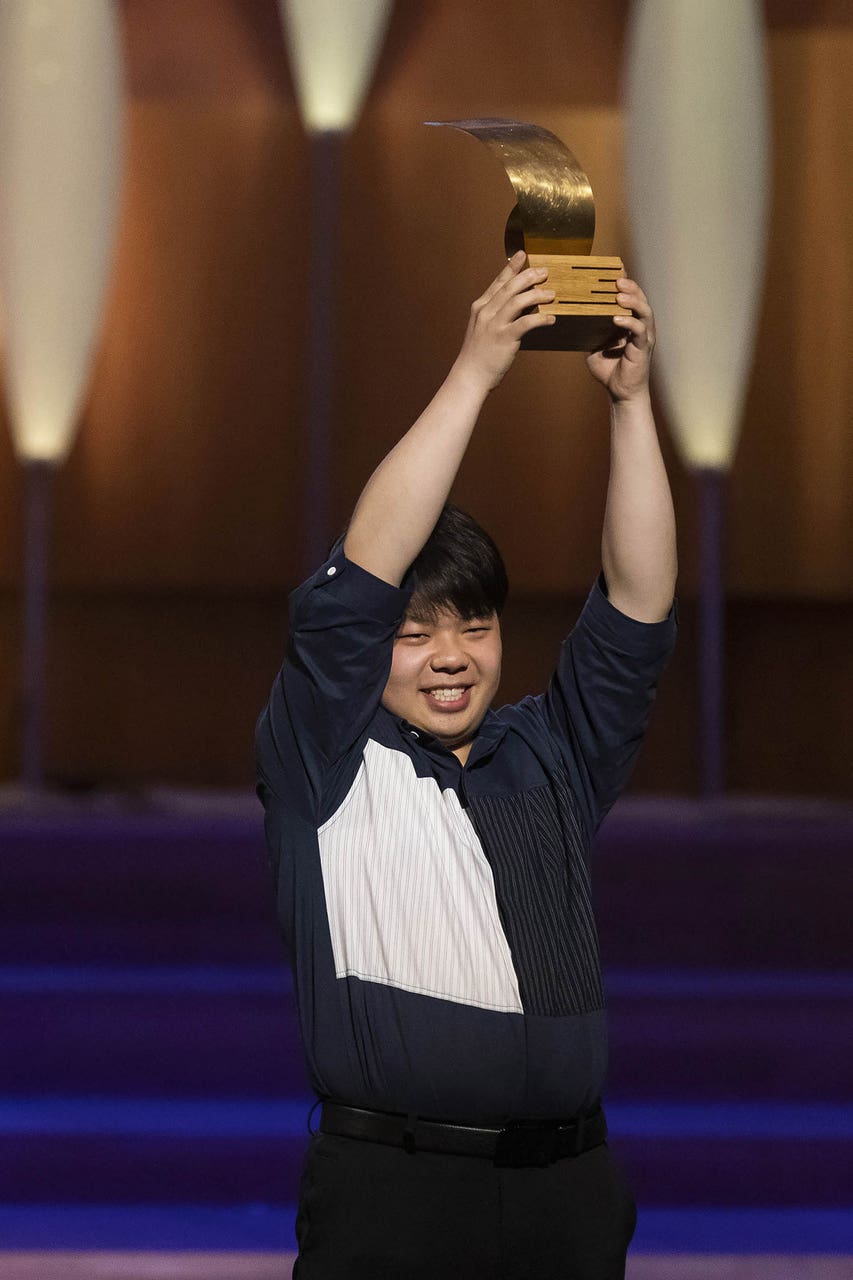 Percussionist Fang Zhang wins BBC Young Musician competition | Express ...
