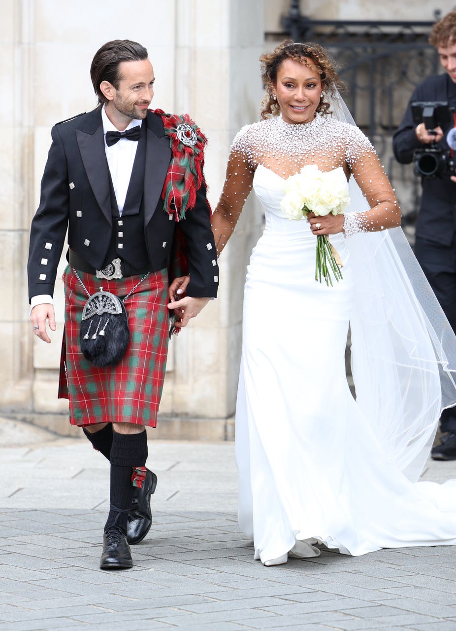 In Pictures: Two become one as Mel B marries in St Paul’s Cathedral ...