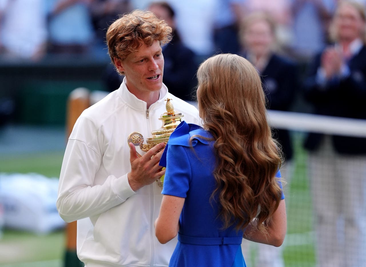 Italy celebrates first Wimbledon singles winner after Jannik Sinner ...