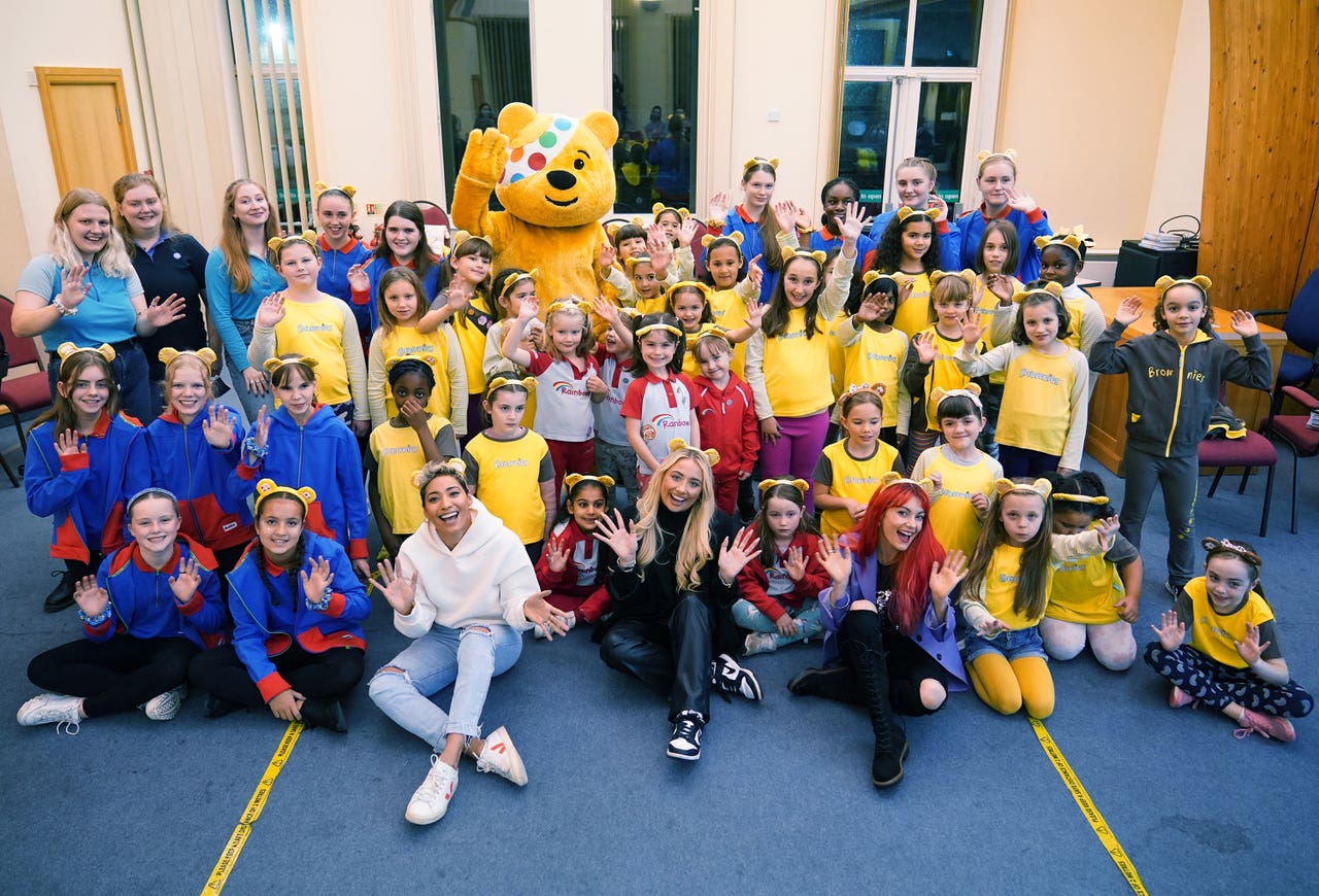 Strictly Come Dancing stars team up with Girlguiding teams for Children ...