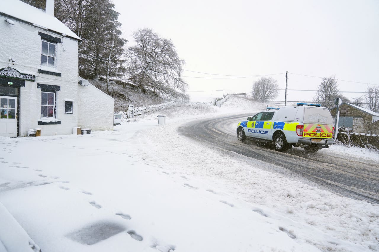 In Pictures: Storm Chandra tears through UK and Ireland | Exmouth Journal