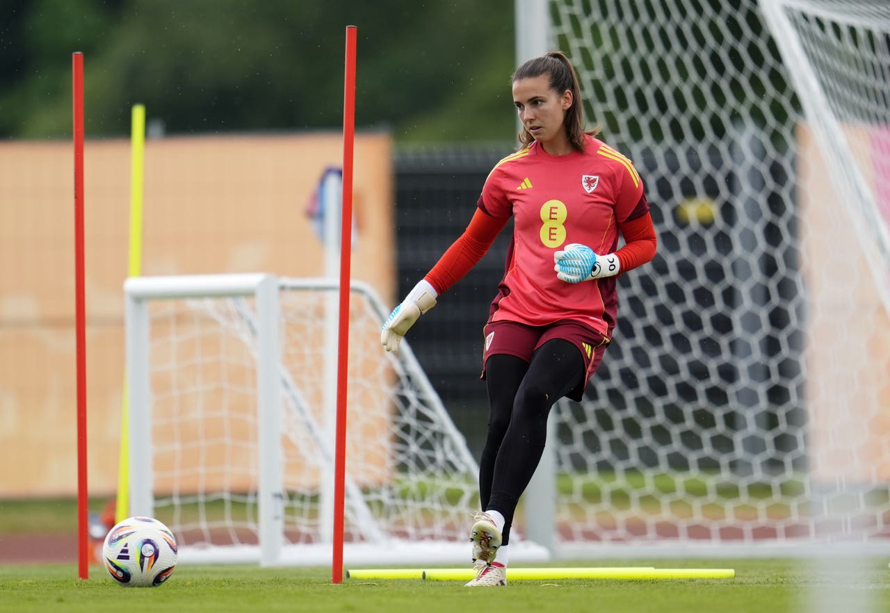 Wales goalkeeper Olivia Clark goes from working at McDonald’s to Euro ...