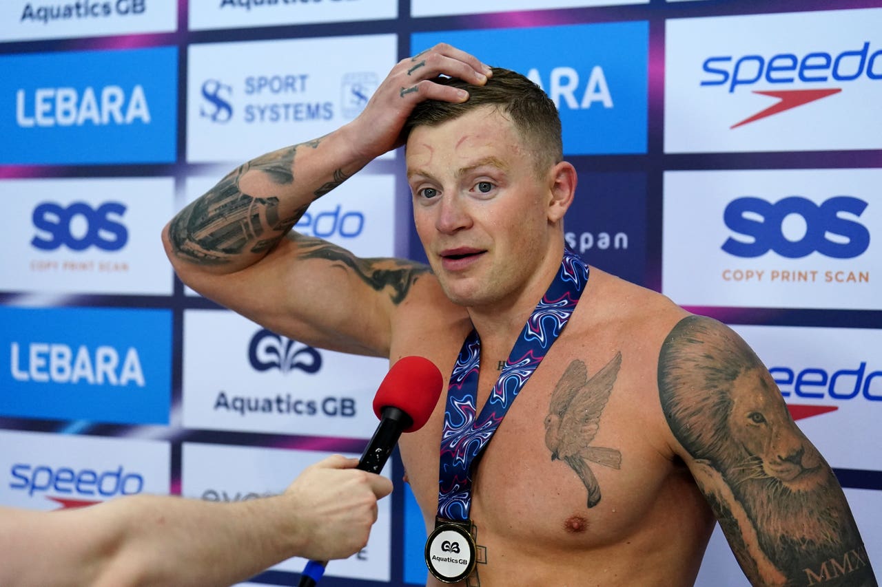 Adam Peaty ‘finding peace in the water’ as he books Paris Olympics spot ...