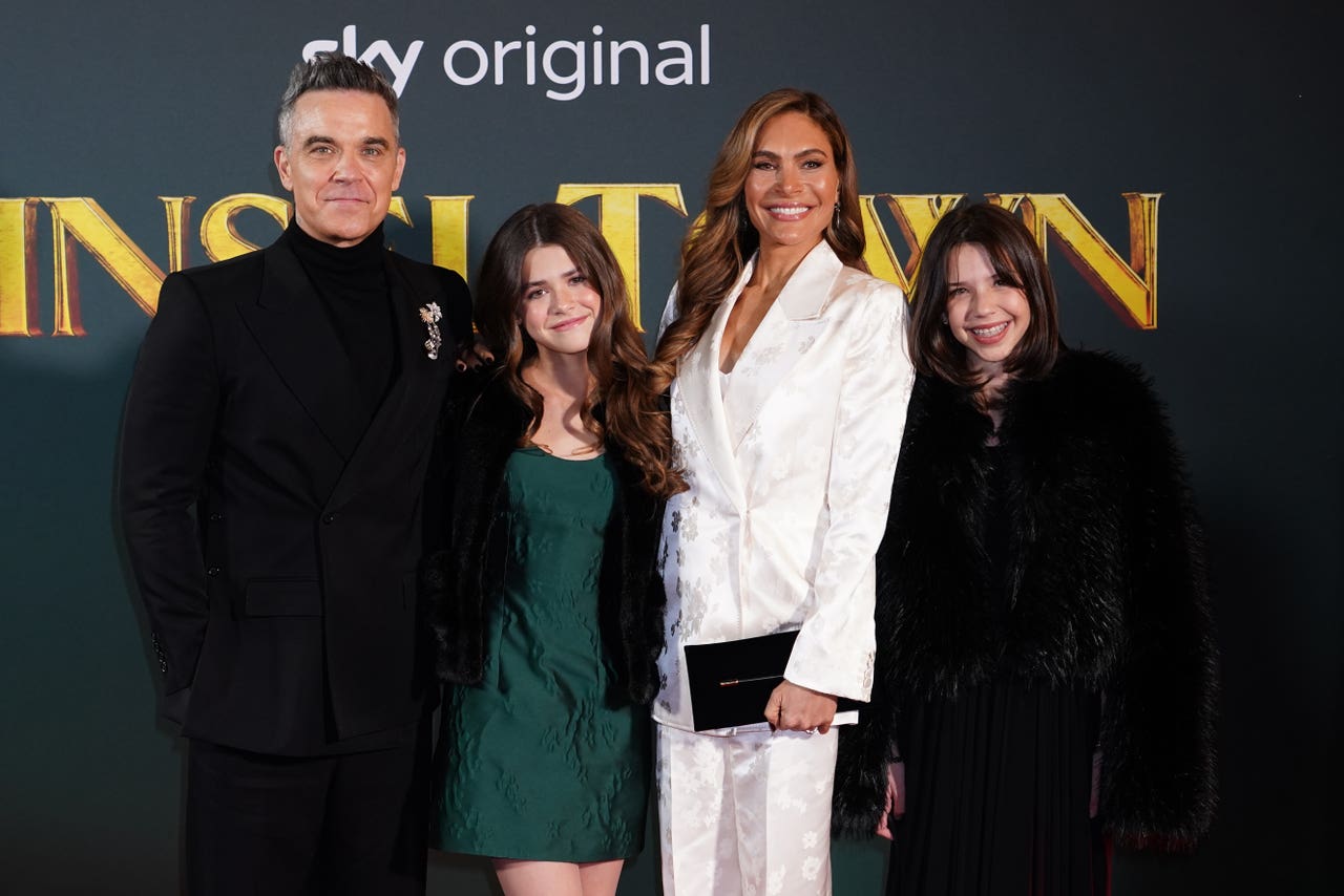 Robbie Williams says daughter Teddy is ‘so desperate’ to follow in his ...