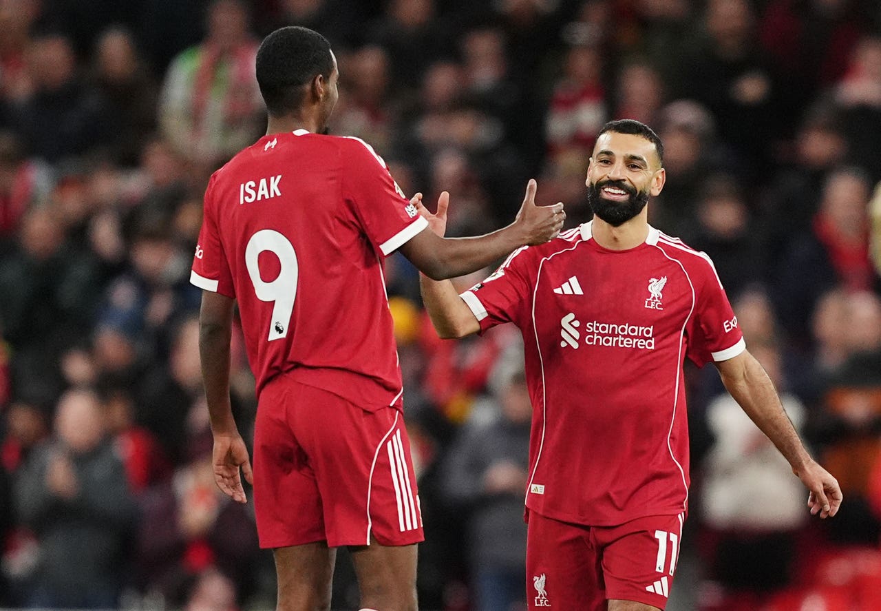 Liverpool boss Arne Slot ‘happy’ to have Mohamed Salah back next week ...