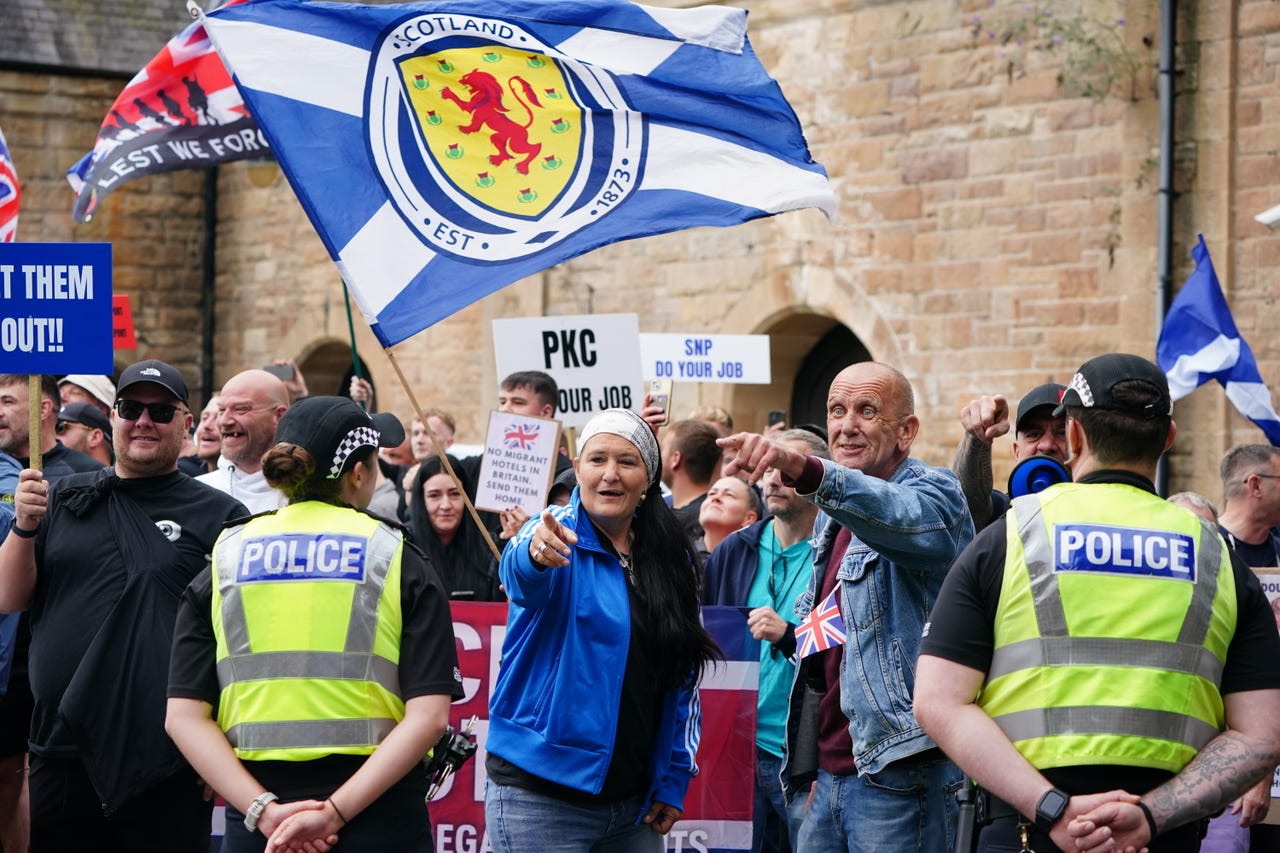 ‘Completely false’ claims of further asylum hotels ahead of protest ...