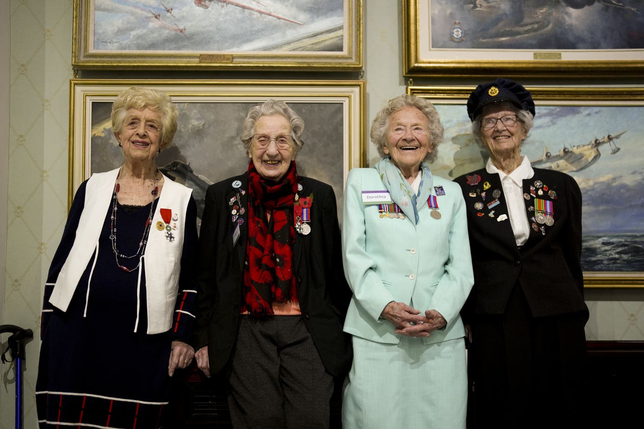 100-year-old former Wren Dorothea recalls ‘fighting spirit’ of Second ...