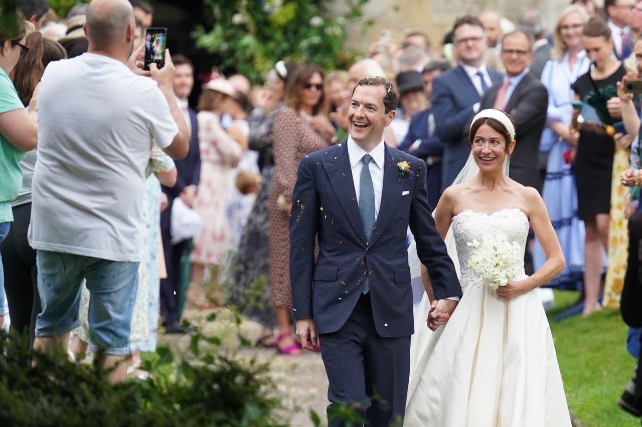 George Osborne celebrates wedding to his former adviser | South Wales ...