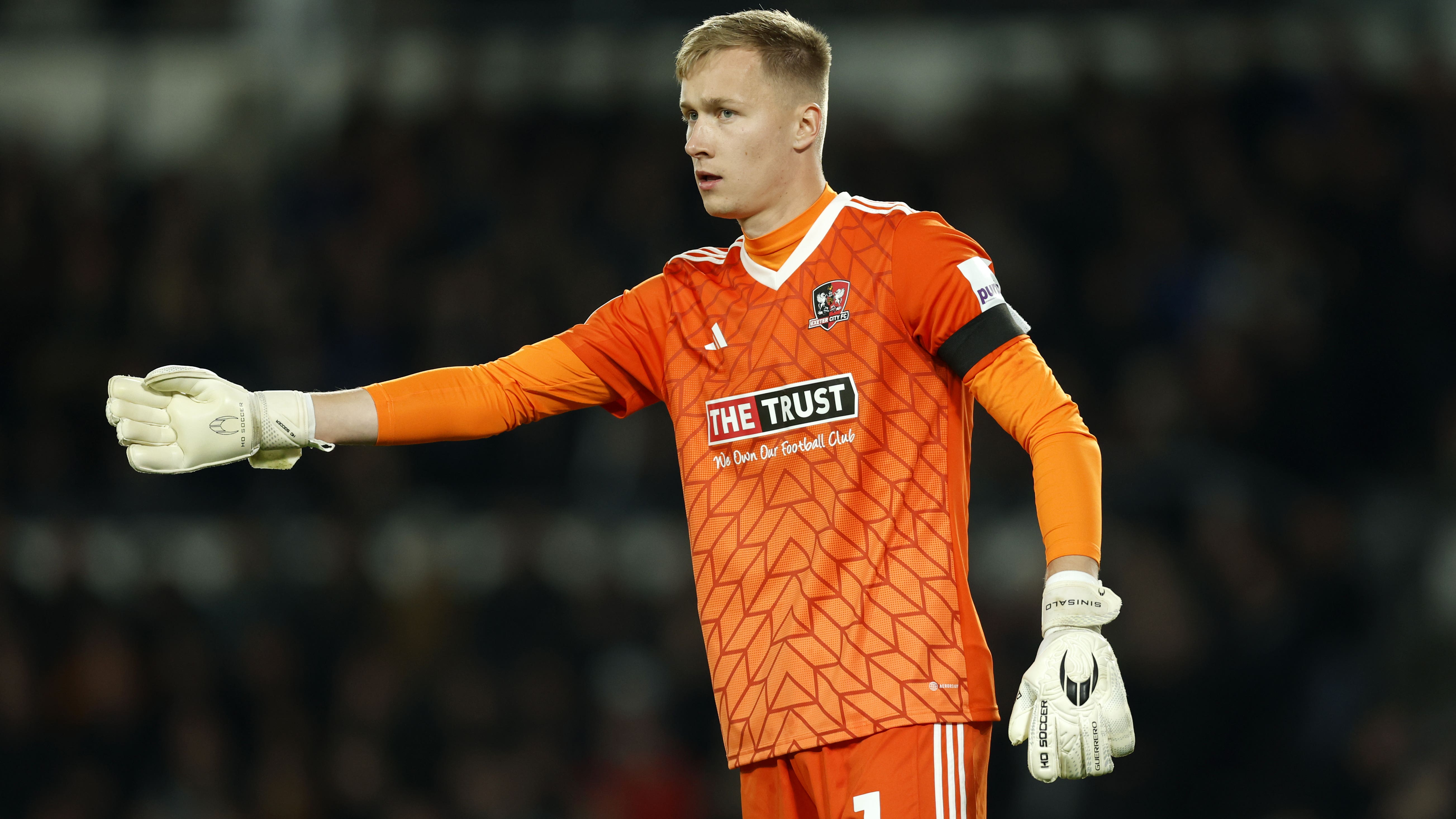 Viljami Sinisalo stars in Exeter net as Reece Cole goal sees off ...