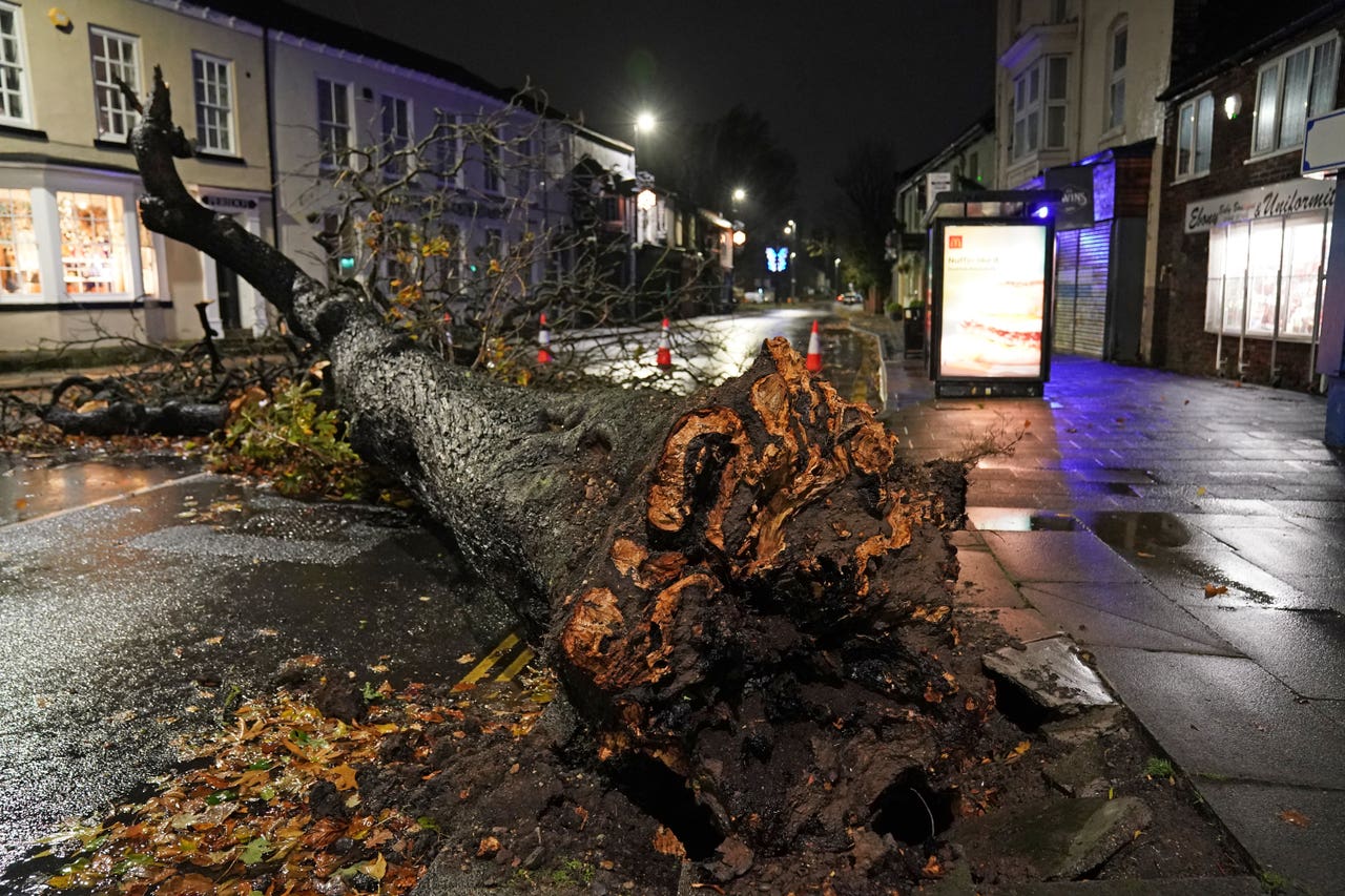 In Pictures: Storm Arwen leaves trail of destruction | York Press
