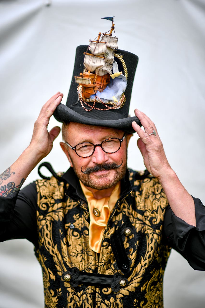 In Pictures: Stately home turns steampunk for Fantasy Forest event ...