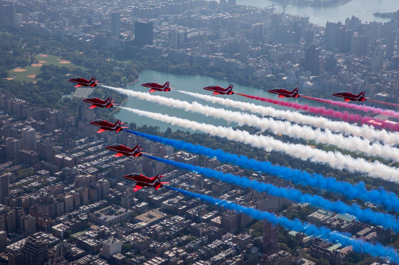 Red Arrows to thrill US crowds celebrating 250th anniversary of ...