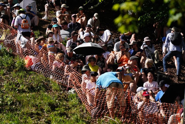 German YouTuber pips local man to win Gloucestershire cheese-rolling ...
