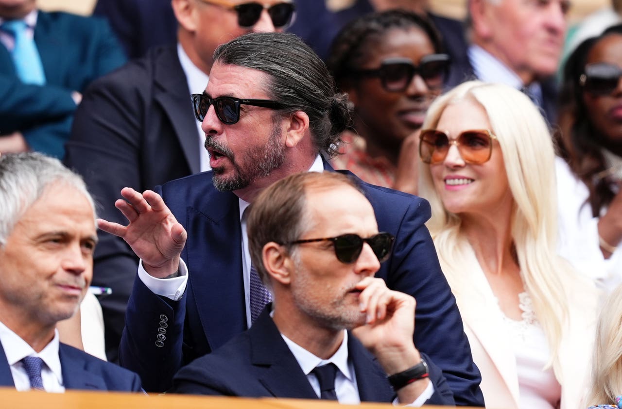 Olivia Rodrigo and Dave Grohl among stars in Royal Box at Wimbledon ...